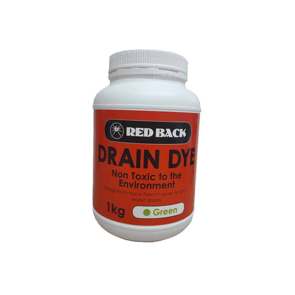 Red Back Drain Dye 1KG Red – Redback